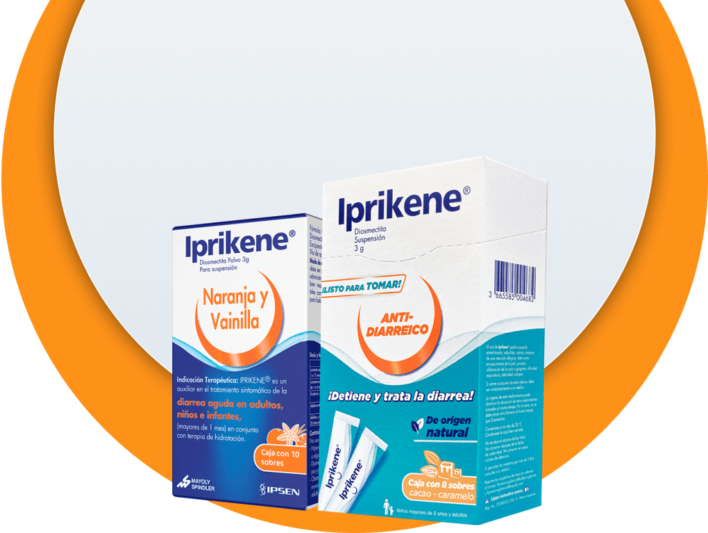 IPRIKENE® | La triple acción contra la diarrea